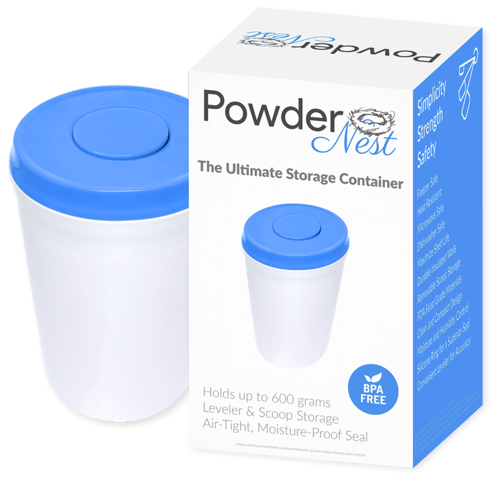 Powder Nest Baby Formula Storage Container- Blue | Best Pricing & Same ...
